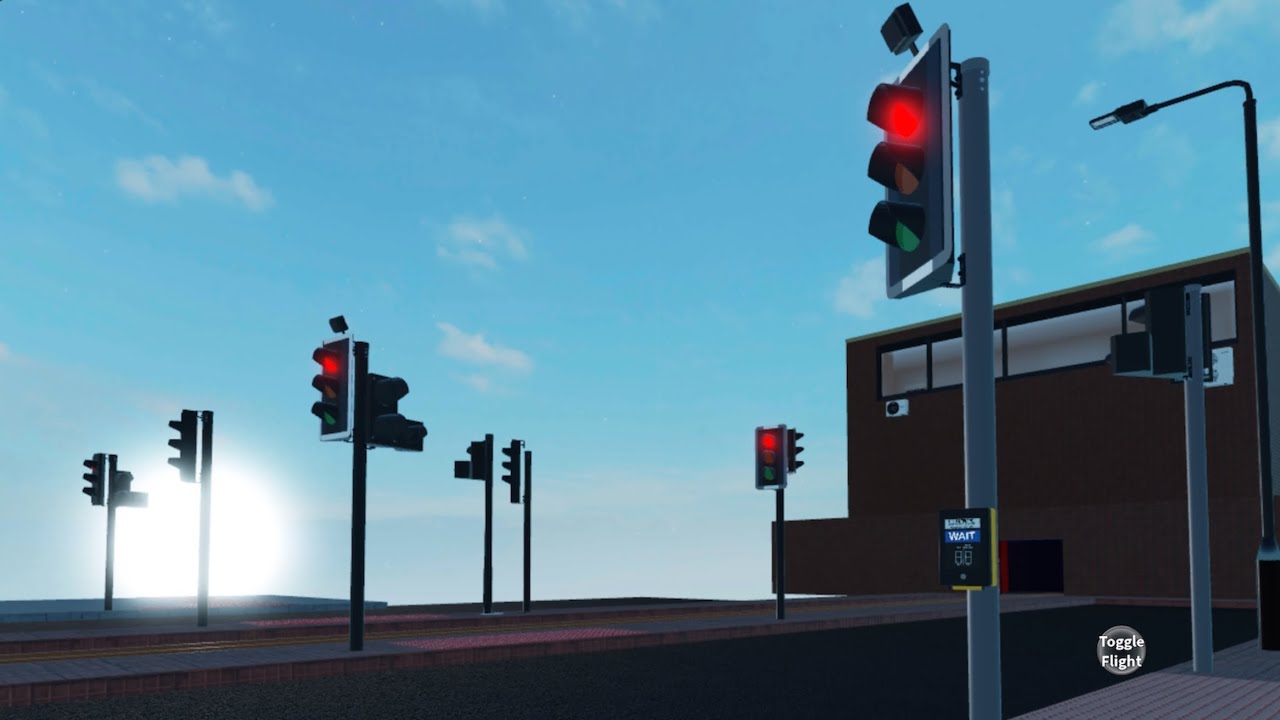 1996 GEC Mellors & TSEU Full Array Traffic Lights @ Westside Crossing 1 ...