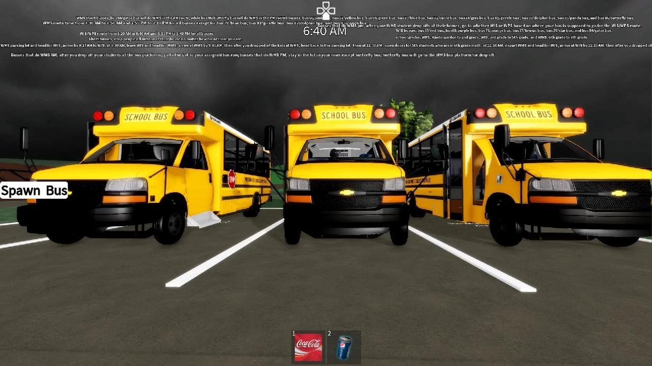 Chevrolet Collins school buses - YouTube