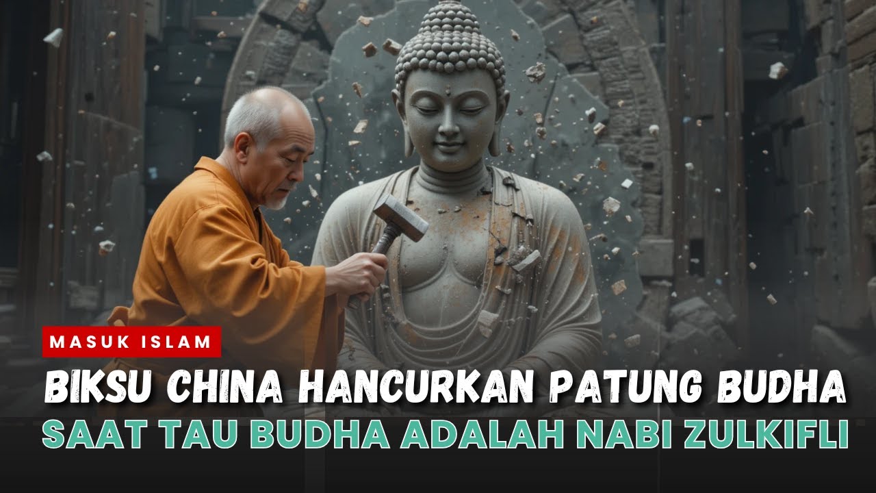 MASYAALLAH BIKSU CHINA UCAP SYAHADAT DAN TAK MAU SEMBAH PATUNG BUDHA ...