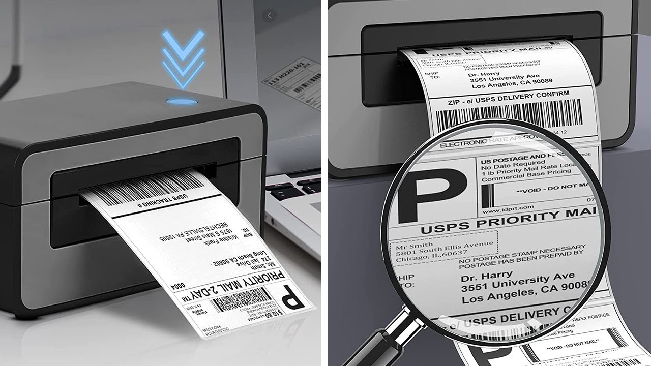 5 Reasons To Buy The IDPRT Shipping Label Printer - YouTube