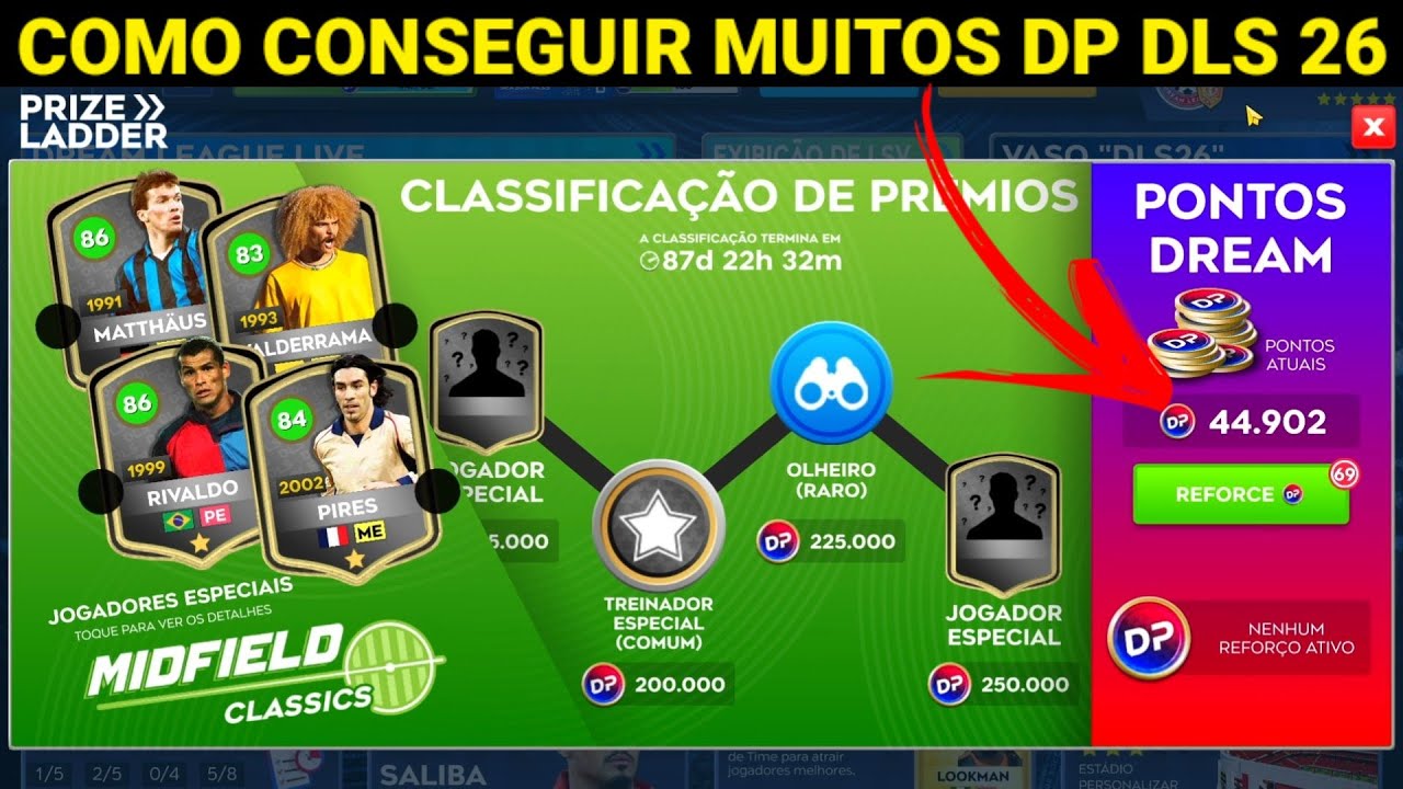 DLS 26 | COMO CONSEGUIR MUITO DP PARA PEGAR TODOS OS LEGENDS - YouTube