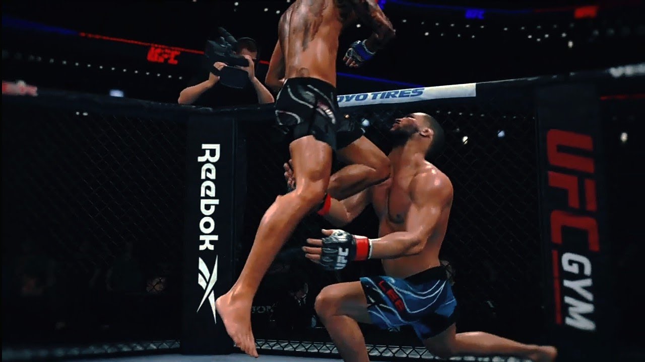 Perfect Flying Knee UFC 4 - YouTube