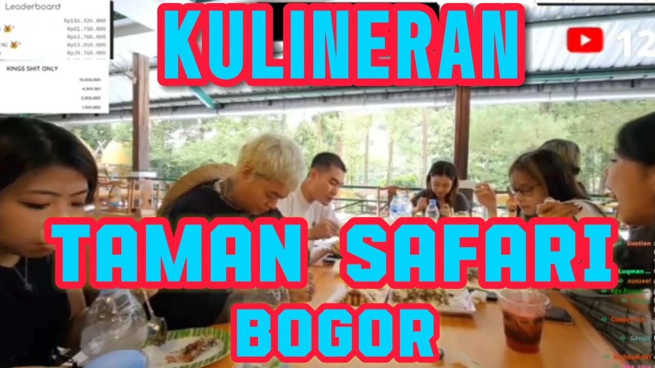 YB RAP •MICHELLE•GERRY•YUKA•GRACE•JOT•BUBBLE KULINERAN DI TAMAN SAFARI ...