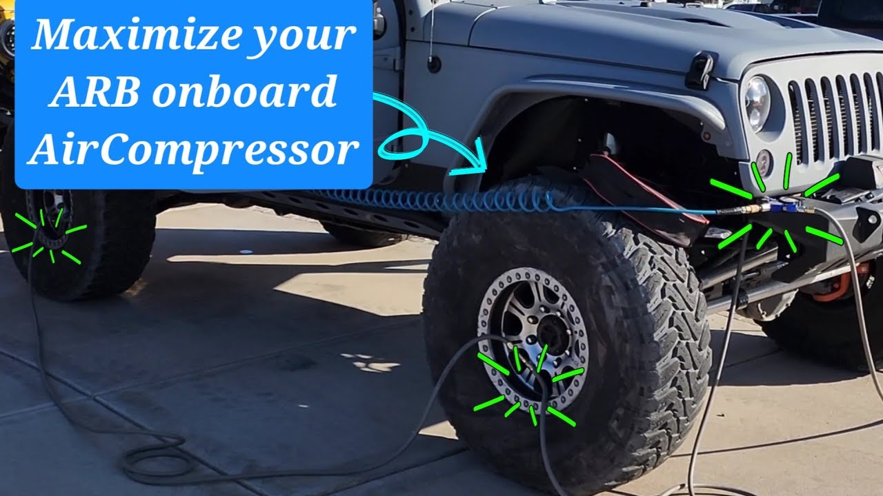 FASTEST 4 hose Air Up system with ARB Twin Compressor - YouTube