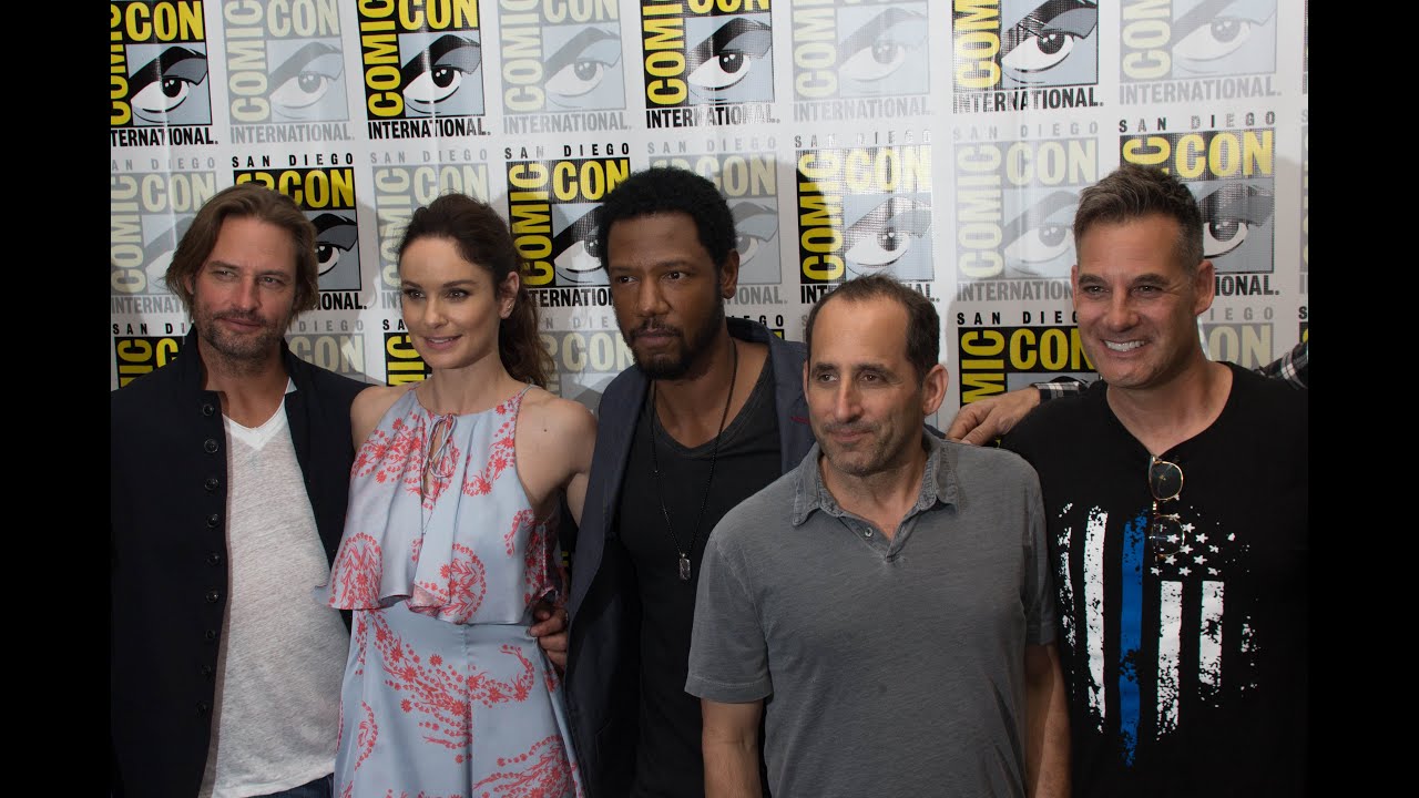 Check Out the Crazy on Camera Antics With The Cast of Colony As They ...
