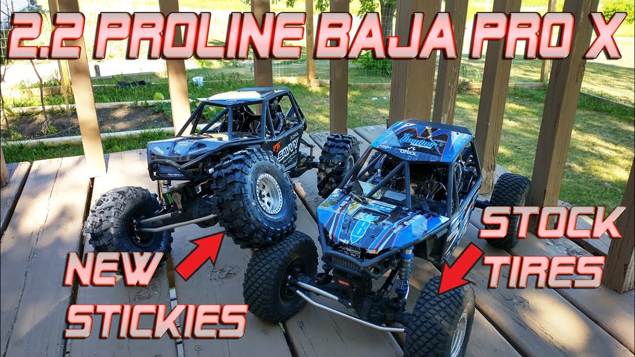 Proline Baja Pro X 2.2 Tires | 2.2 Mickey Thompson Baja Pro X Review ...