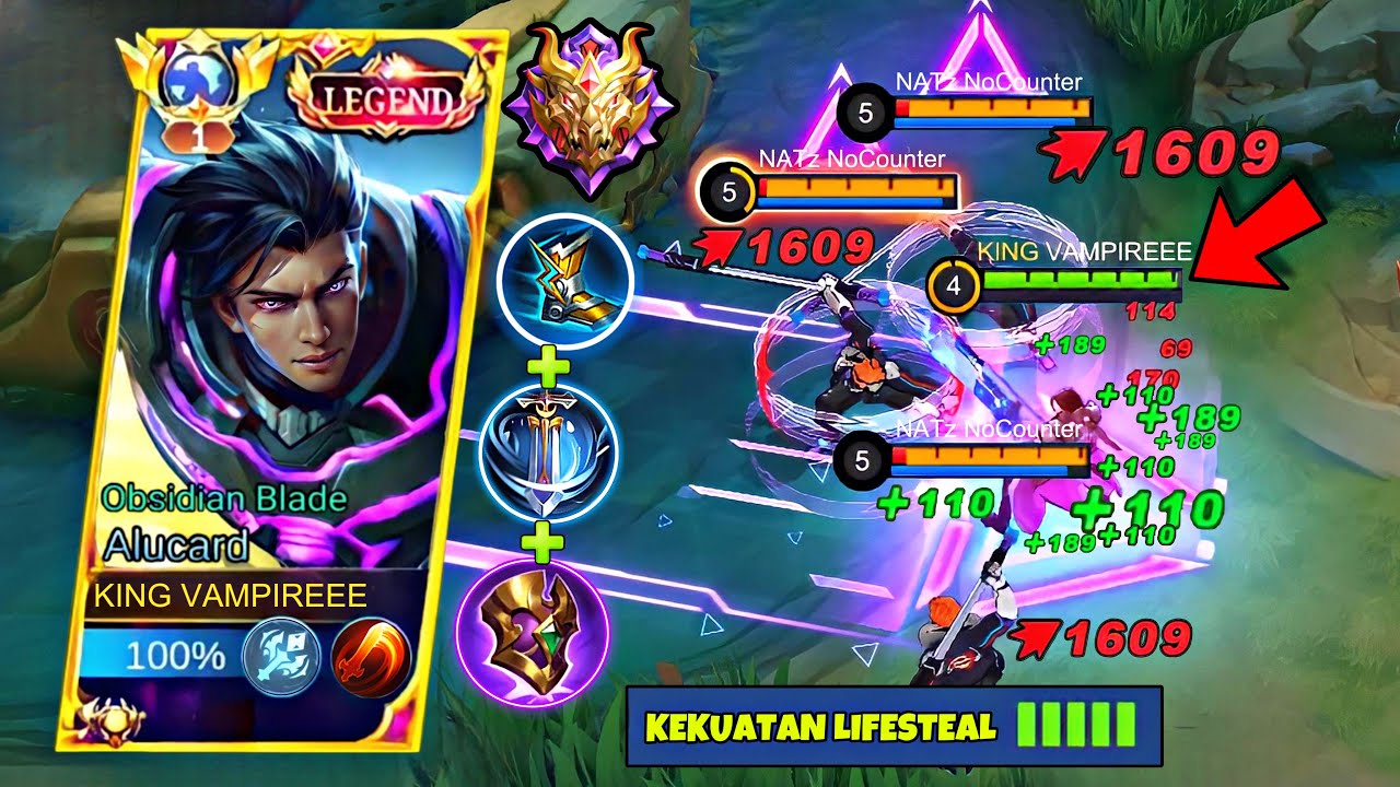 ALUCARD VS SUN EXP LANE! KALIAN WAJIB COBA BUILD BARU EXP LANE INI ...