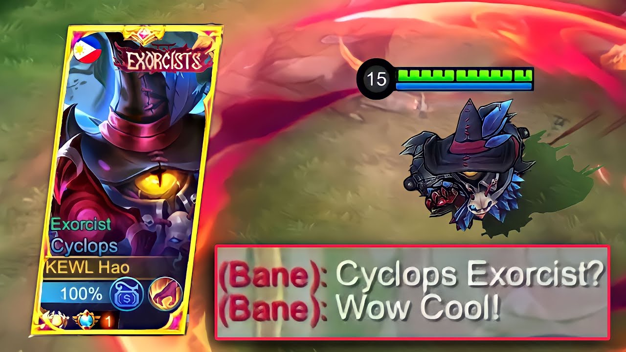 MOONTON THANKYOU FOR THIS CYCLOPS EXORCIST SKIN - MLBB - YouTube