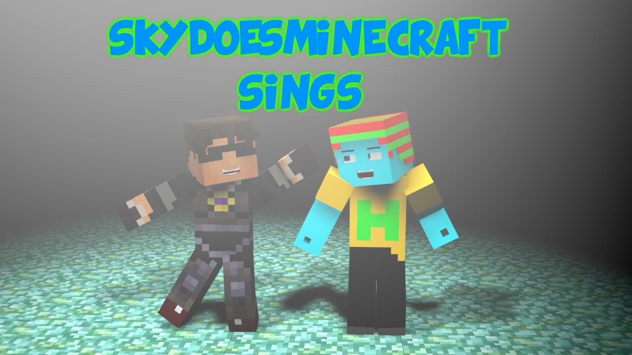 Minecraft animation: skydoesminecraft sings :D - YouTube