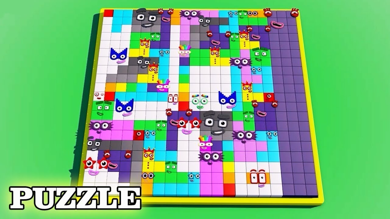 Counting Blocks Number 36 x 36 - YouTube