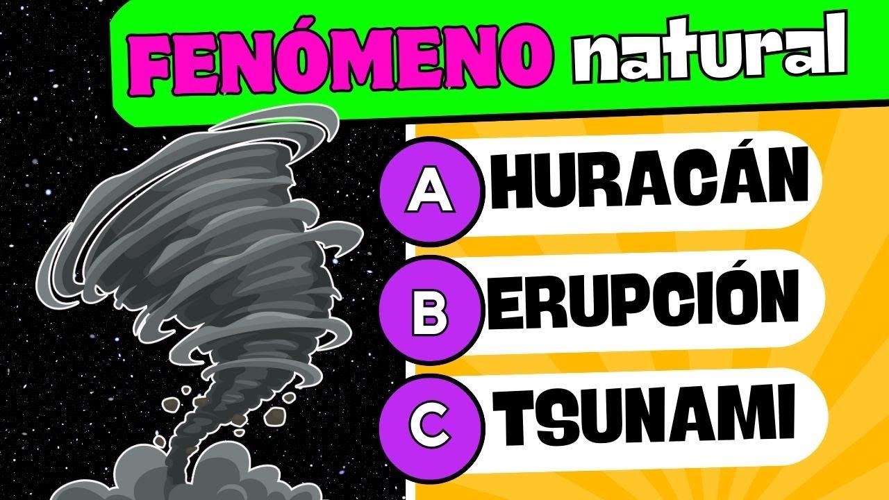 🌋 ¿Qué tanto conoces los fenómenos naturales? Quiz interactivo sobre ...
