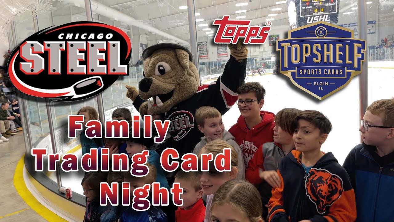 Chicago Steel Trading Card Night w/ Top Shelf Sports Cards - YouTube