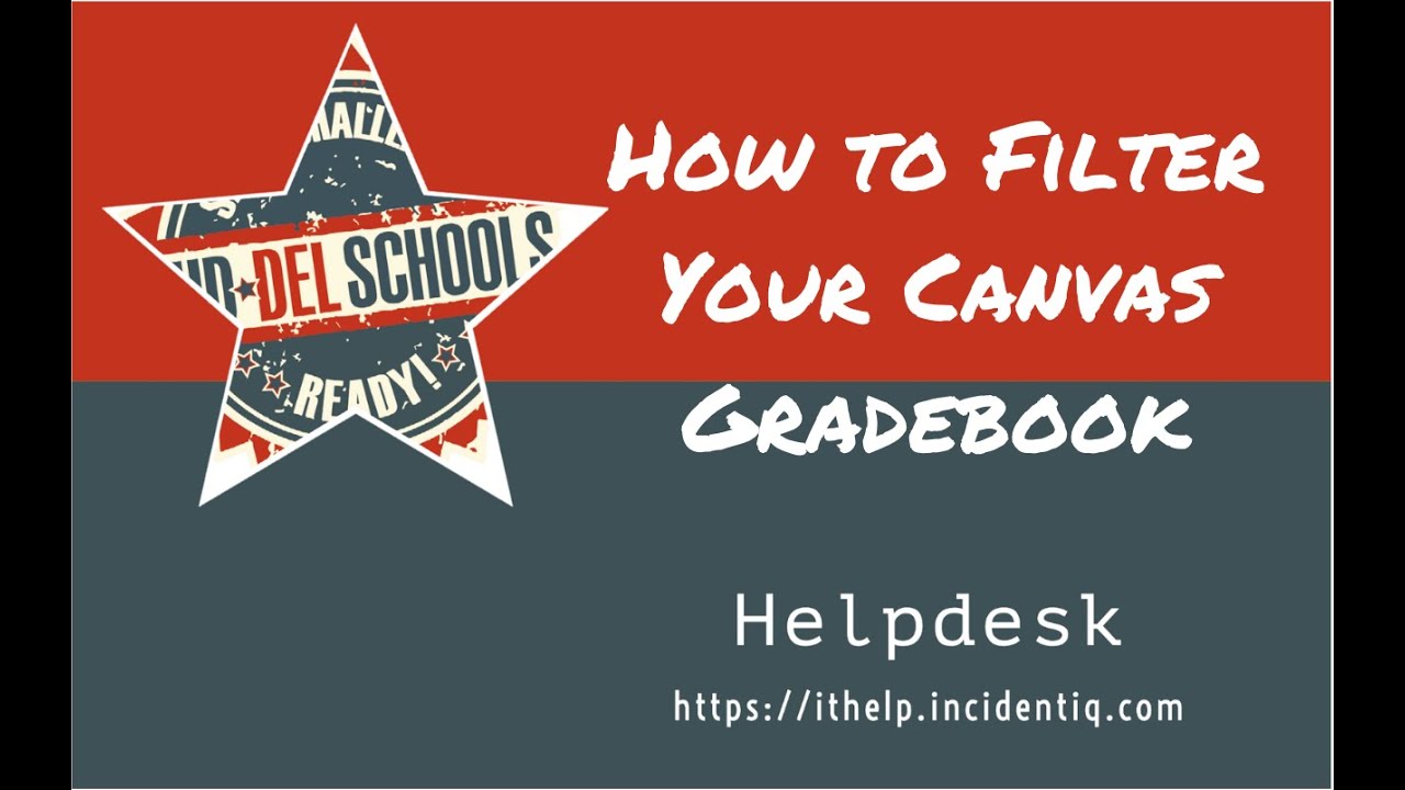 Filter Your Canvas Gradebook By Section YouTube Filter Your Canvas Gradebook By Section YouTube