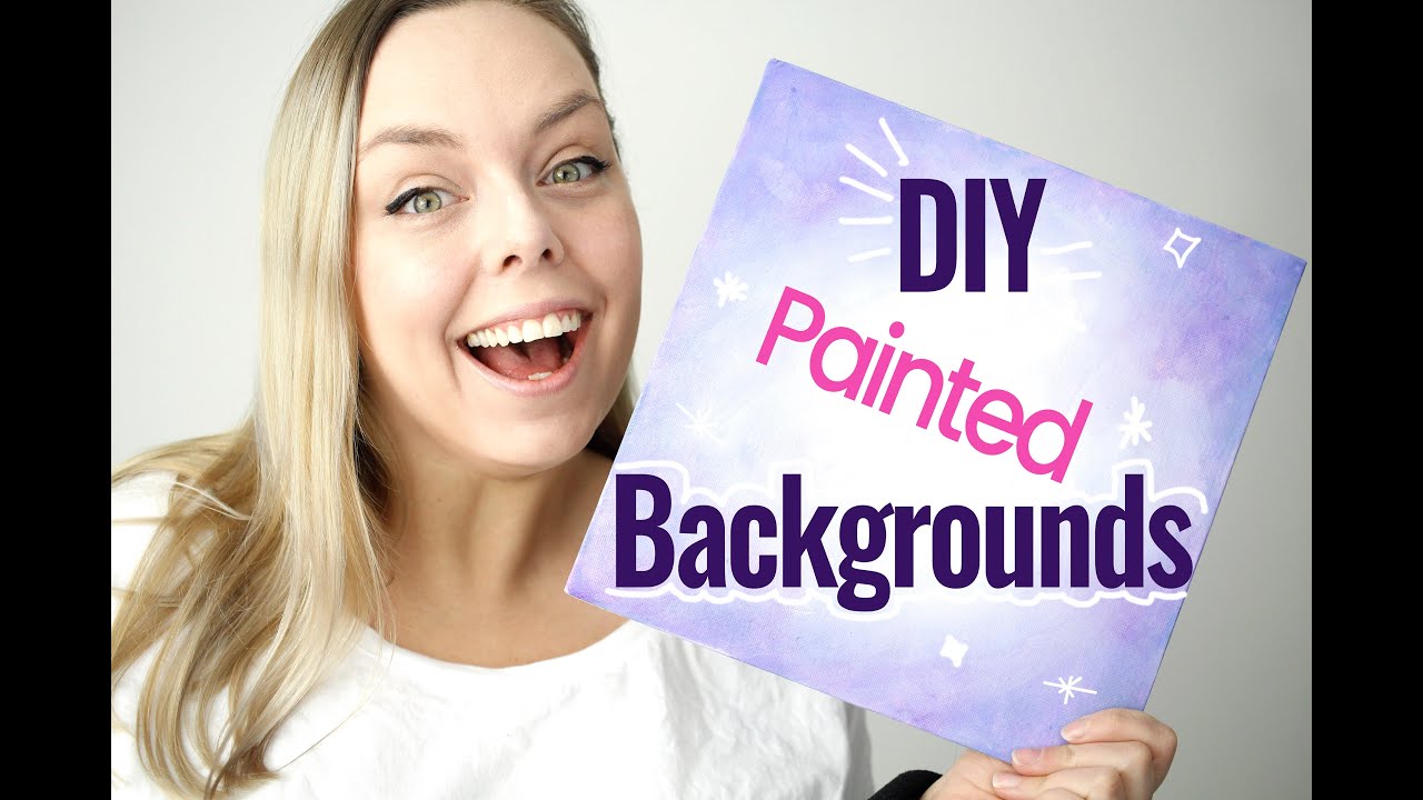 PAINTERLY PHOTOGRAPHY | How to create a hand painted background - YouTube