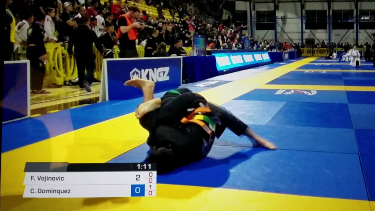 CJ Dominguez vs Filip Vojinovic Kids Pans BJJ championship 2018 - YouTube