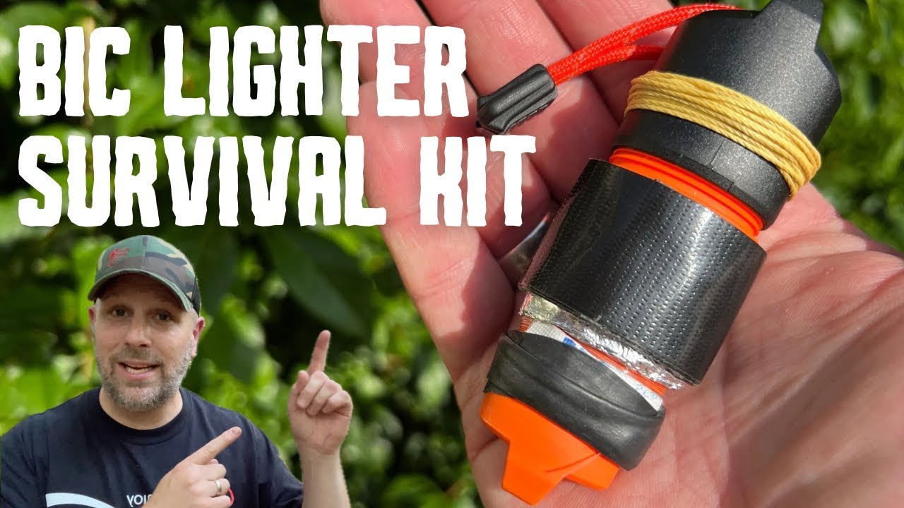 COULD YOU SURVIVE? The Bic Lighter Survival Kit - What Can You Do With ...