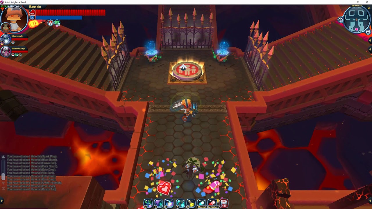 Spiral Knights - Lord Vanaduke Depth 27 - YouTube