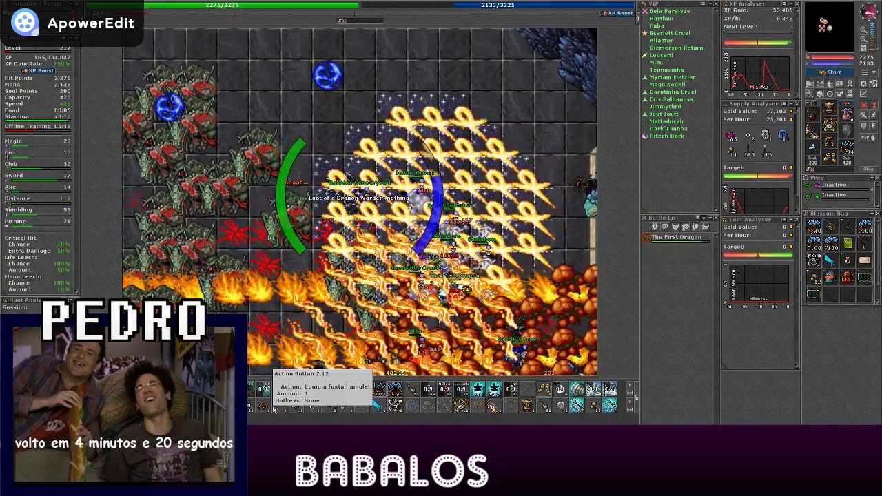 First Dragon Quest - Final Boss - Tibia - YouTube