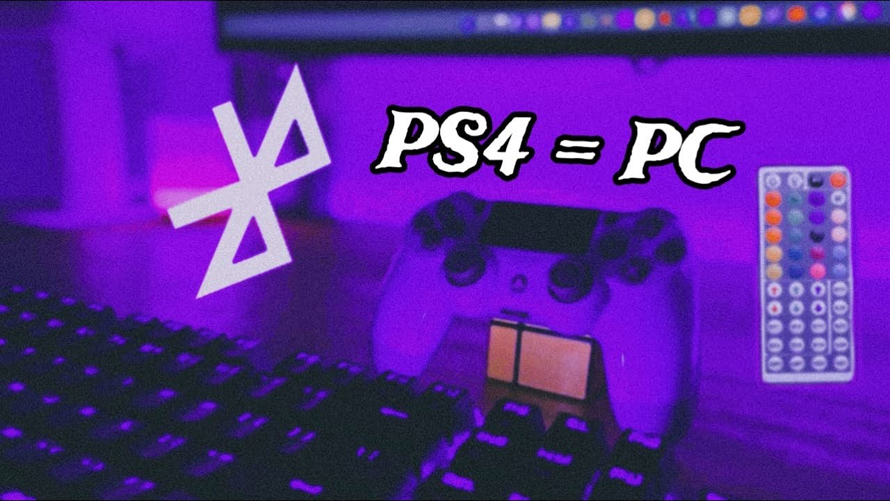 DUALSHOCK 4!! PC - YouTube