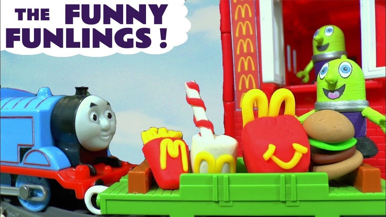 Funny Funlings McDonald's Toys Toy Stories - YouTube