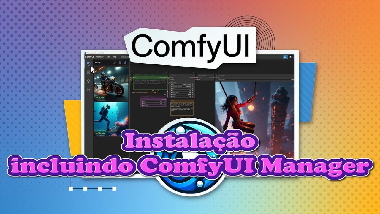Instalando ComfyUI e ComfyUI Manager - YouTube