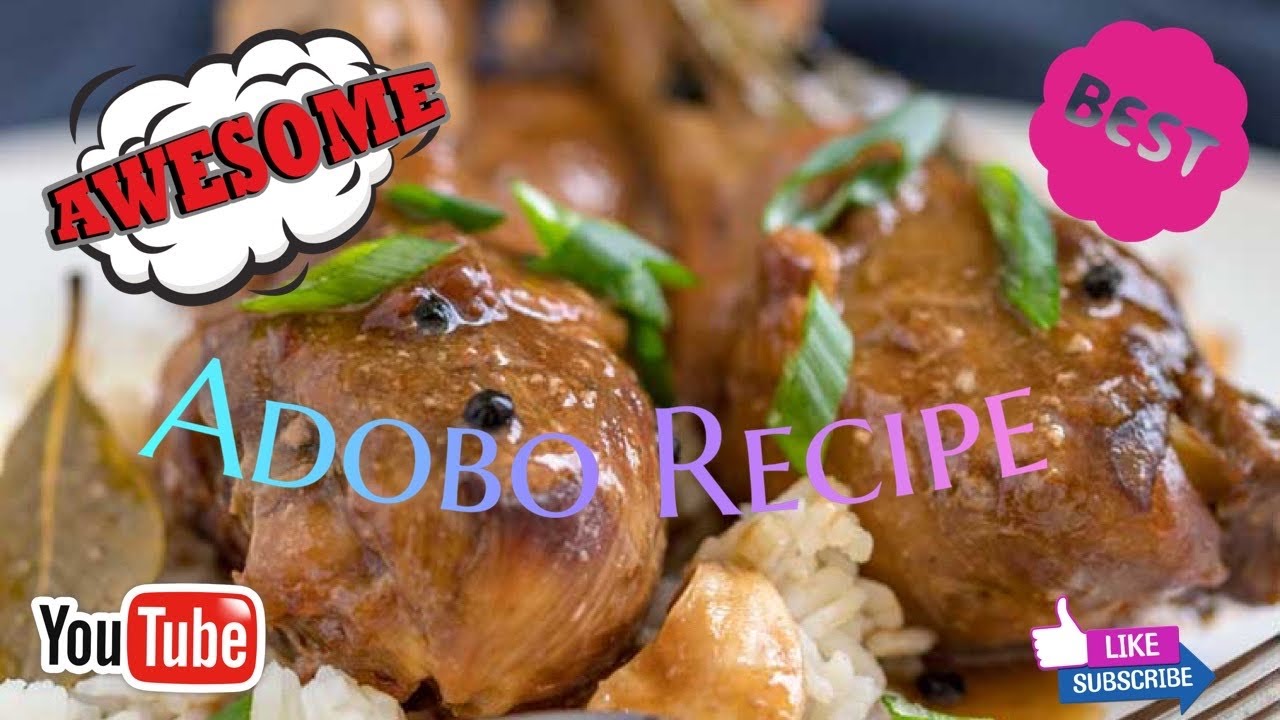 Adobo Recipe 🇵🇭 / Filipino Adobo dish - YouTube