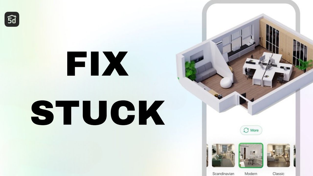 How To Fix And Solve Stuck On Planner 5D App | Final Solution - YouTube
