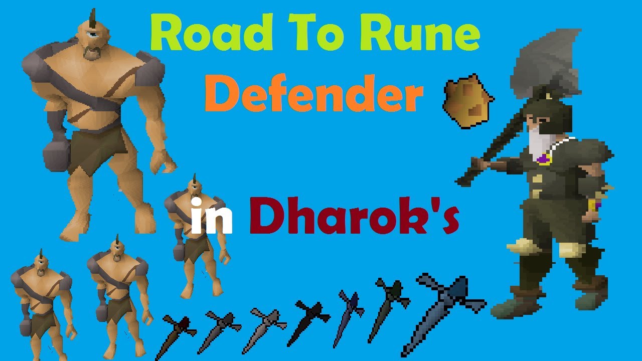 07 RuneScape ~ Dharok's in Warriors Guild ~(⊙.☉)7 - YouTube