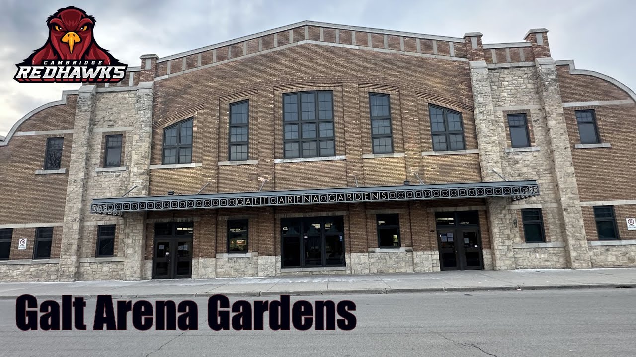 🏒 Galt Arena Gardens - Cambridge RedHawks 2024 panorama - YouTube