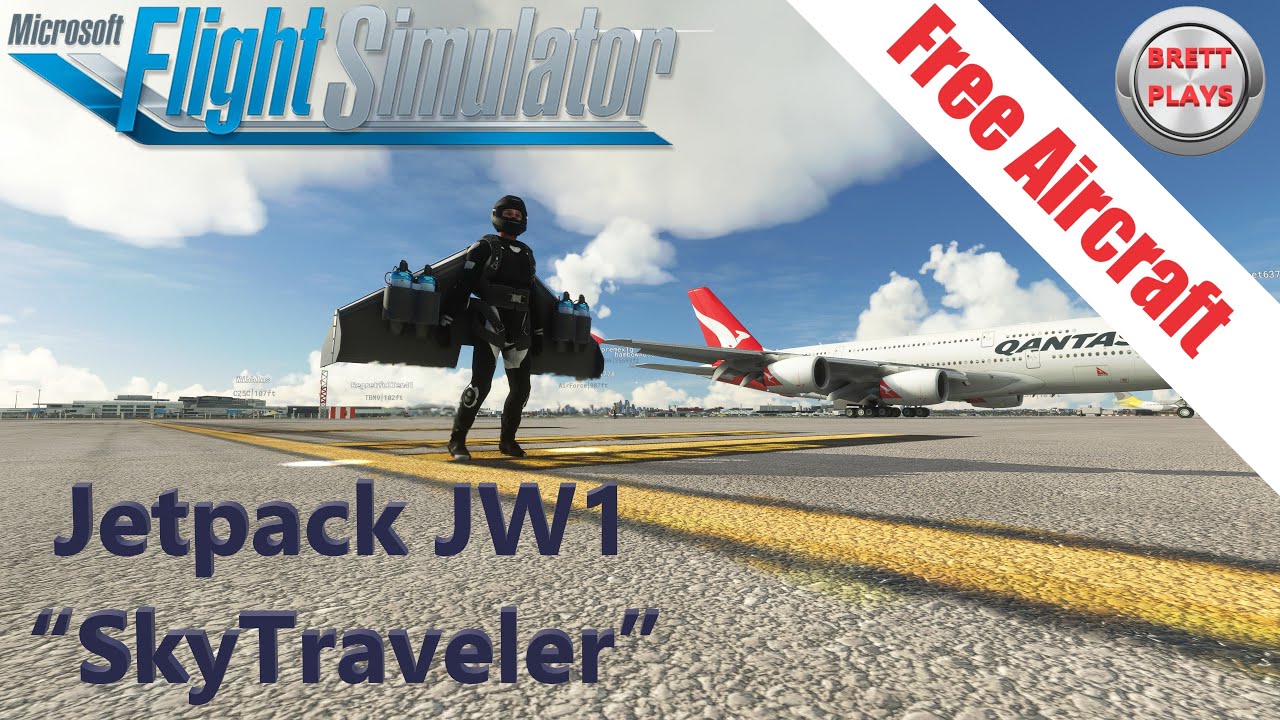 Jetpack JW1 “SkyTraveler” Review/Flight - Freeware Review Series for ...