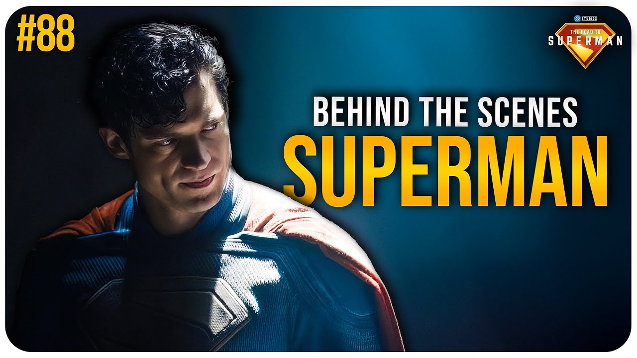 SUPERMAN 2025 Behind The Scenes Footage REVEALED | The Road To Superman #88 - YouTube
