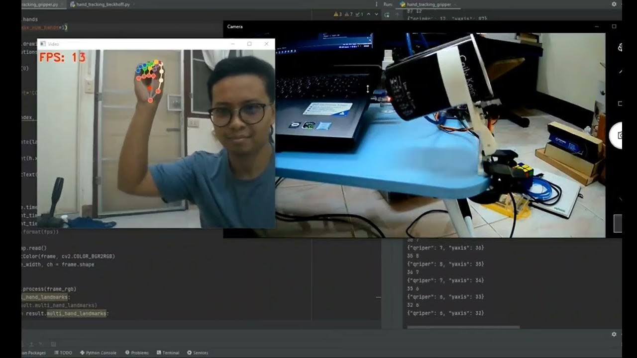 Arduino Opencv Gripper Arduino Imageprocessing Microcontroller Opencvpython Youtube