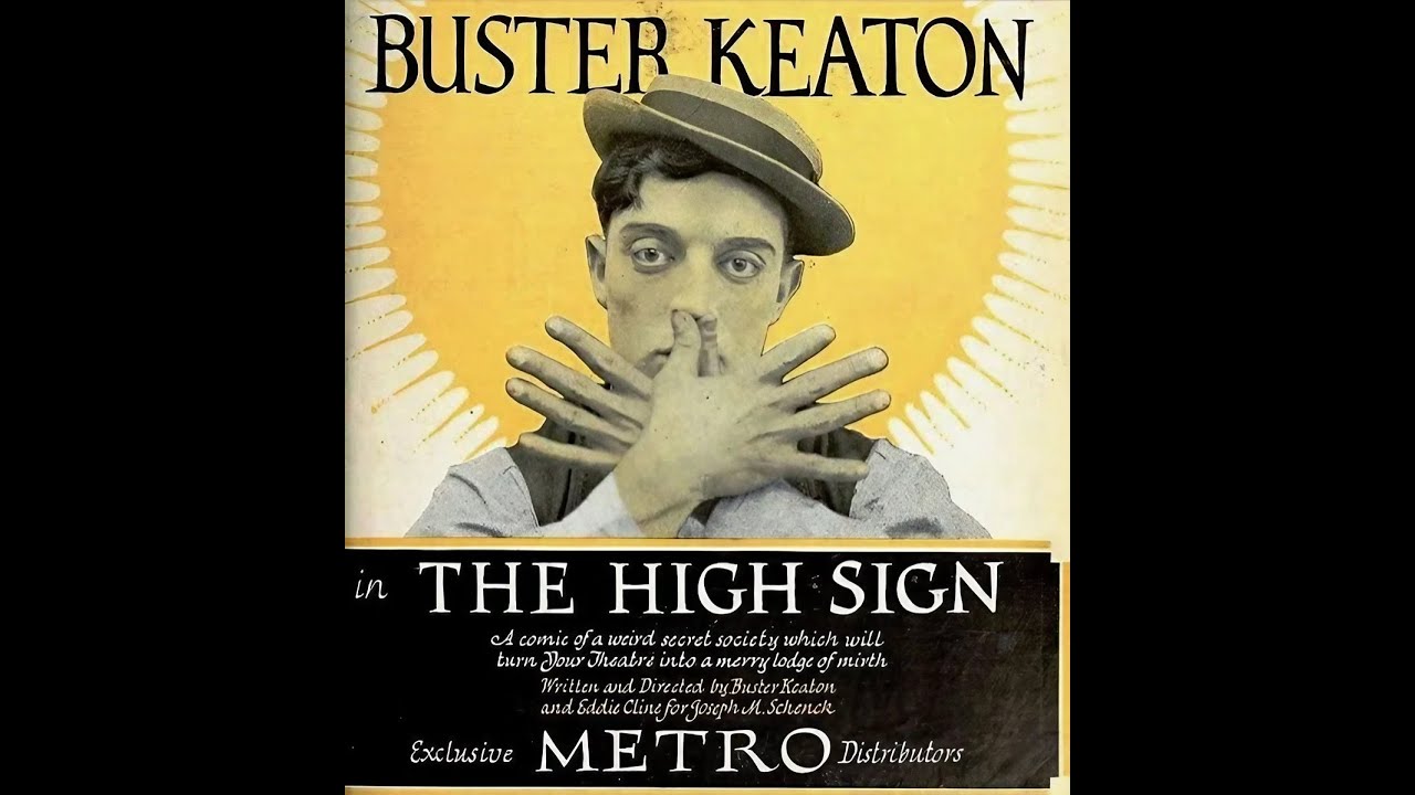 Buster Keaton in "The High Sign" (HD) - YouTube