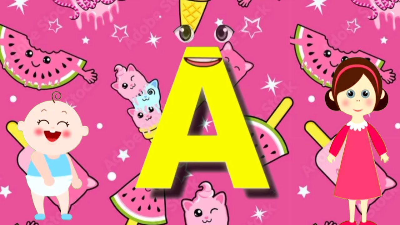 Abcd poem/ Alphabet song/ Nursery Rhymes kids learning vedio/A for ...