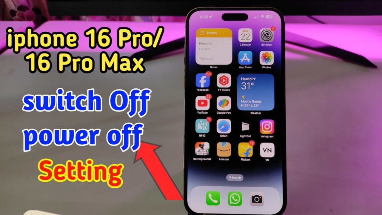 How To Turn Off iPhone 16 Pro - How To Switch On iPhone 16 Pro Max ...