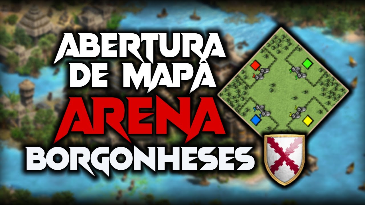 ABERTURA DE MAPA ARENA COM BORGONHESES! | Age of Empires 2 DE - YouTube