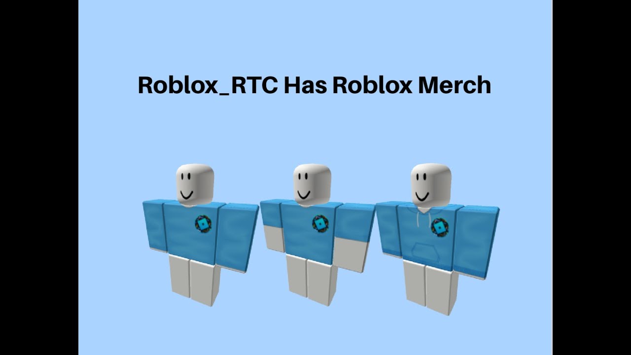Roblox_RTC Has Roblox Merch - YouTube