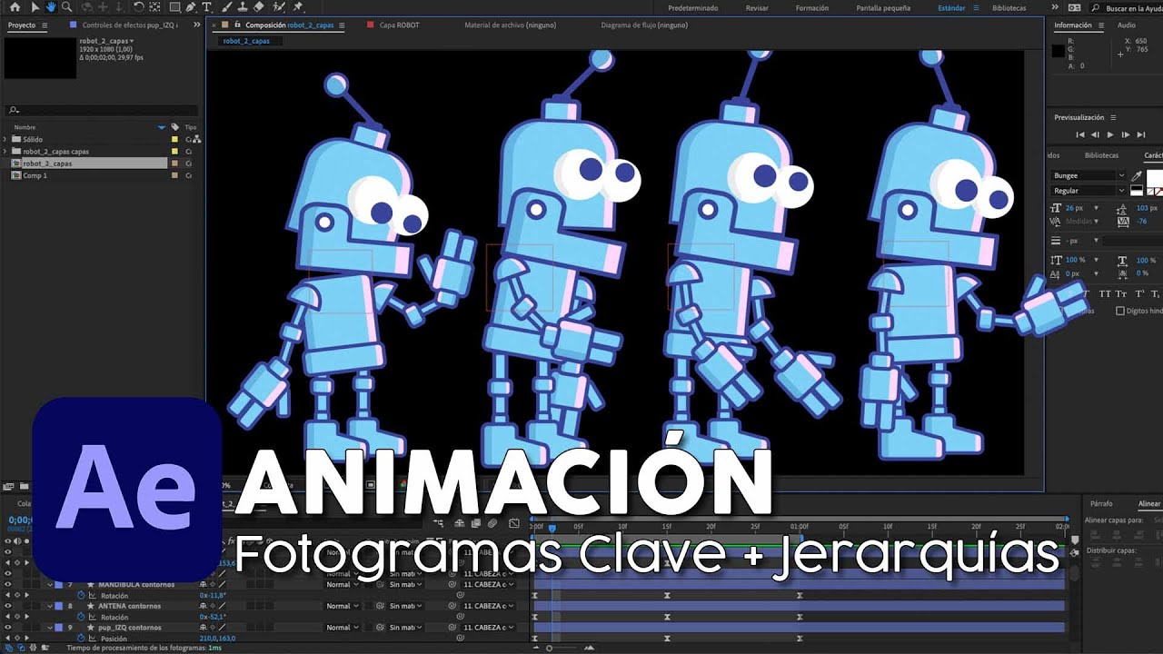 20 AFx STOP MOTION: Animación - Fotogramas Clave - gráficos # ...