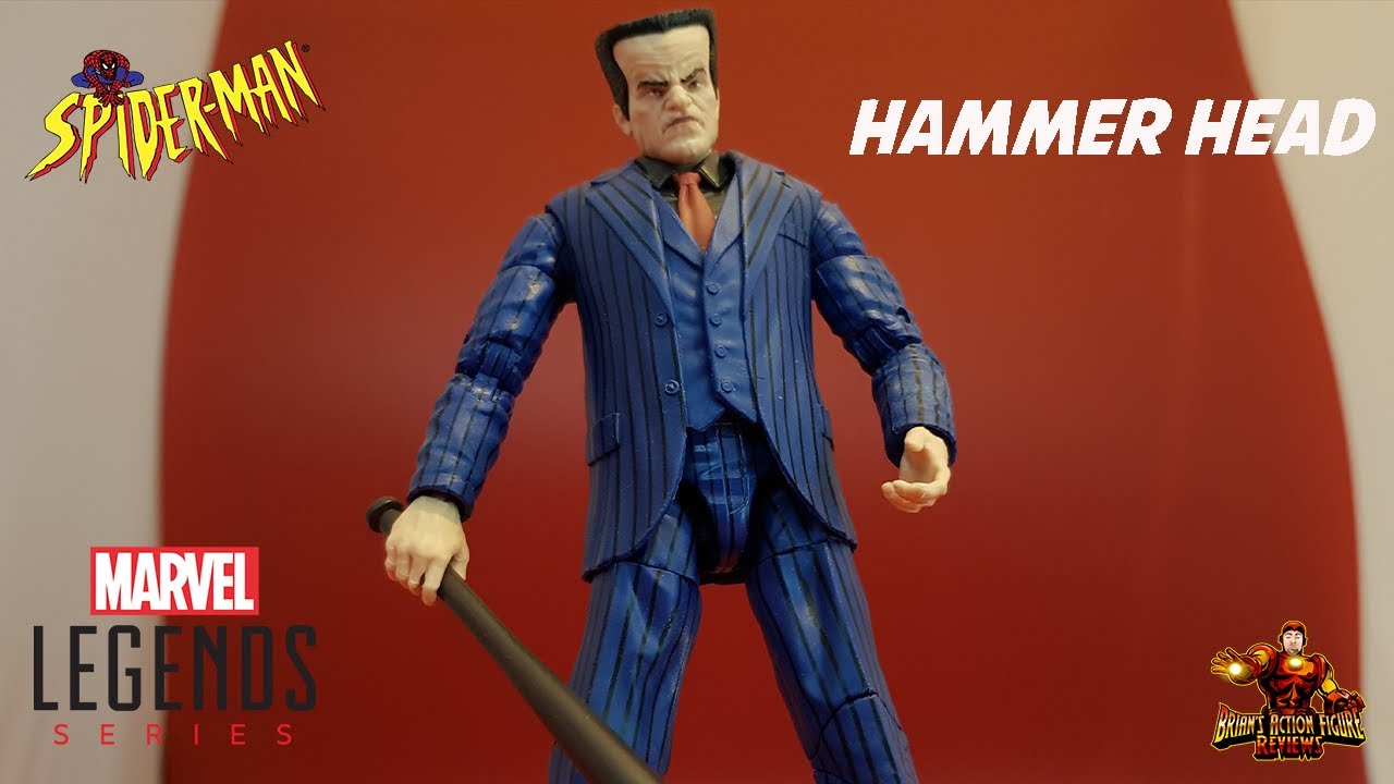Marvel Legends Spider-Man Retro Series 2022 Hammerhead Action Figure ...