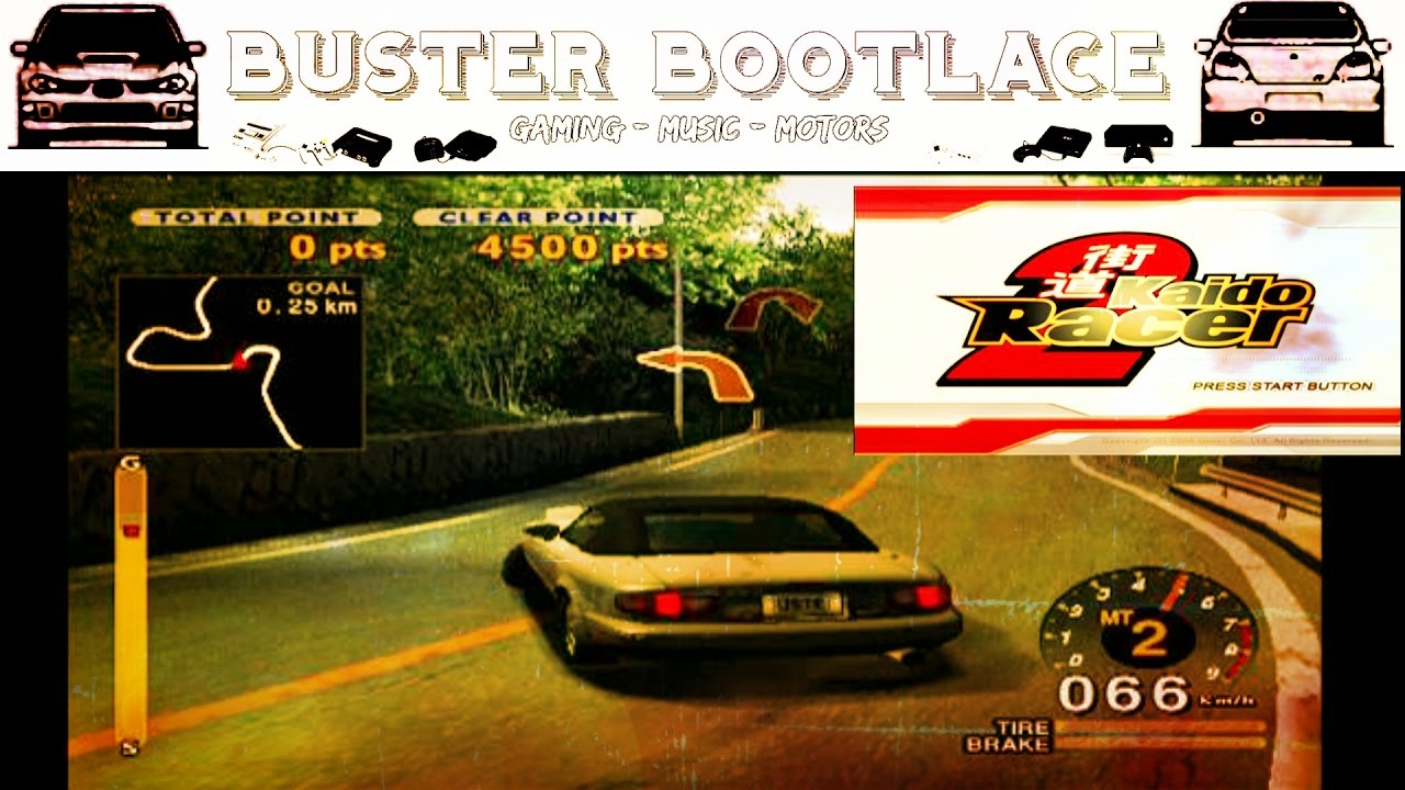 Buster Plays: Kaido Racer 2 on the PlayStation 2 - "Learning The Ropes ...