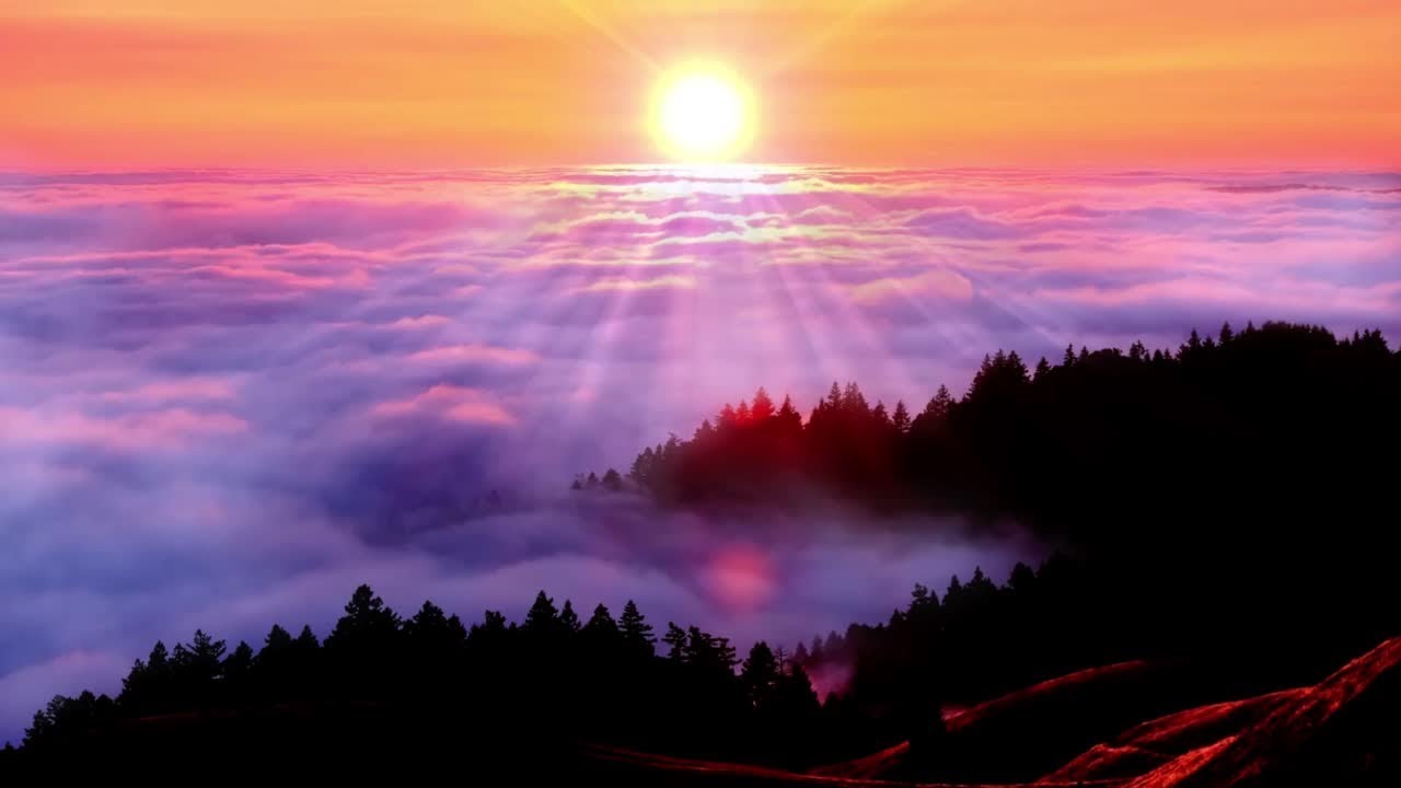sun rising time lapse| sunrise background video no copyright - YouTube