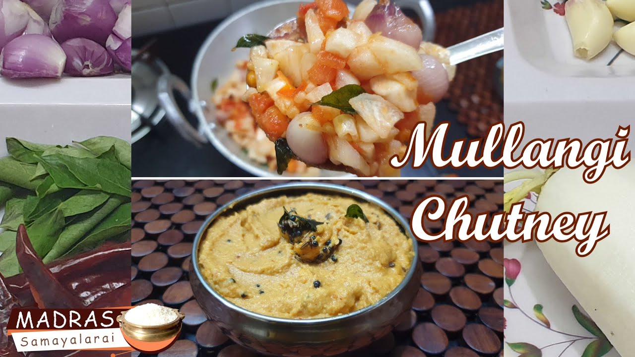 Radish Chutney | Mullangi Chutney | முள்ளங்கி சட்னி இப்படி செய்யுங்க ...