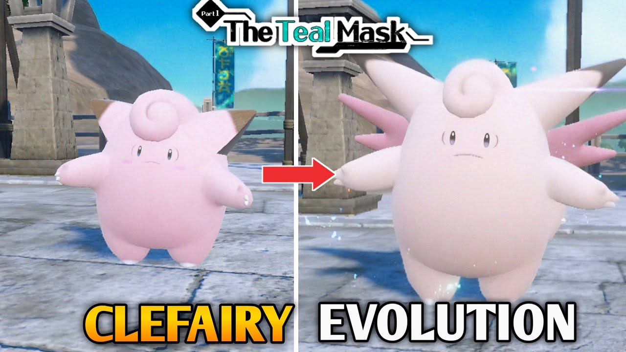 How To Evolve Clefairy Into Clefable In Pokemon Scarlet & Violet DLC ...