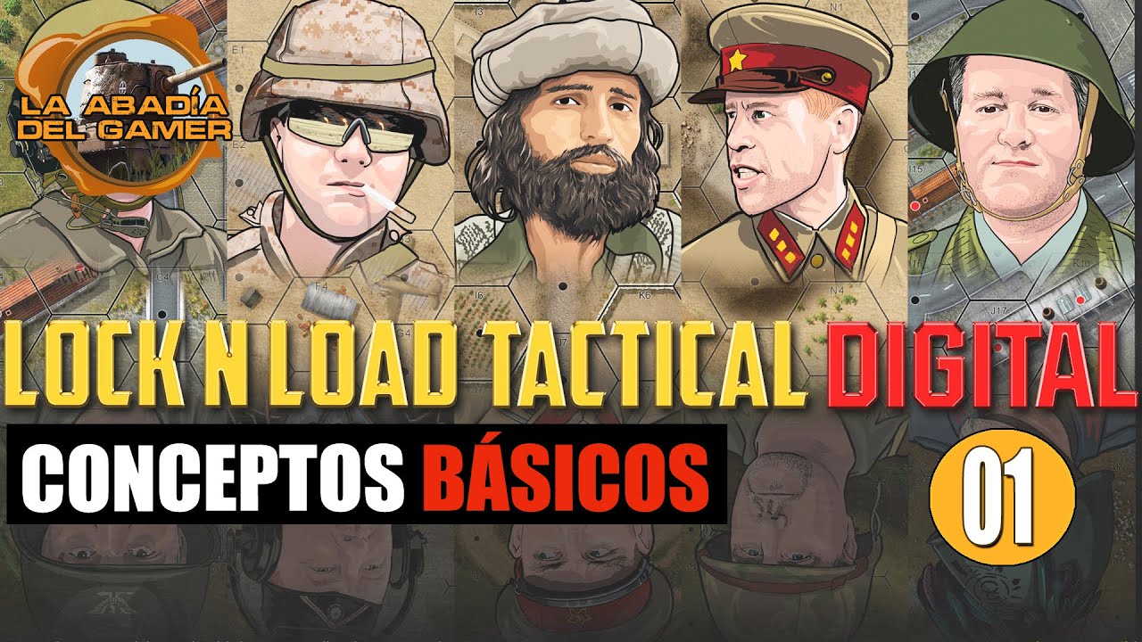 Lock'n Load Tactical Digital gameplay español - Conceptos Básicos - YouTube