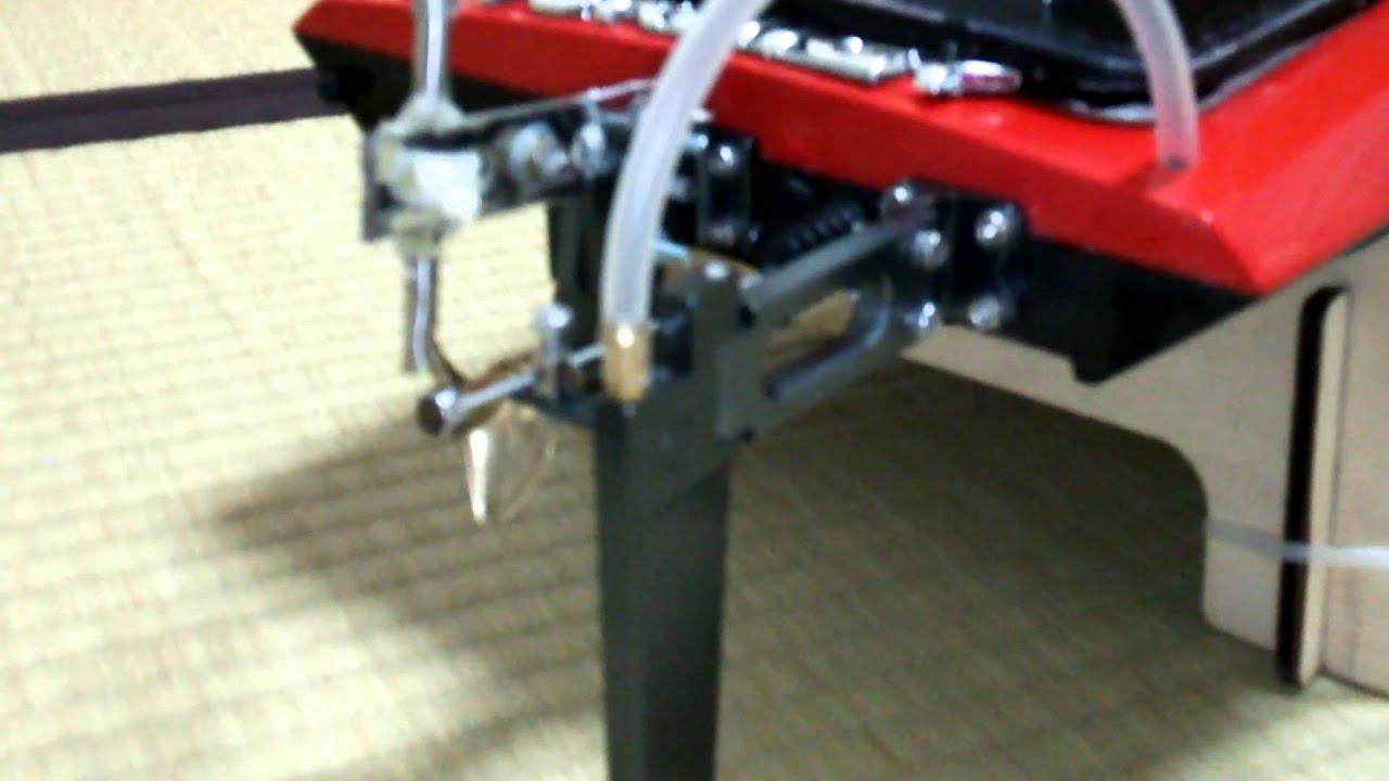 Rc boat sea fire after modified to the metal prop. - YouTube
