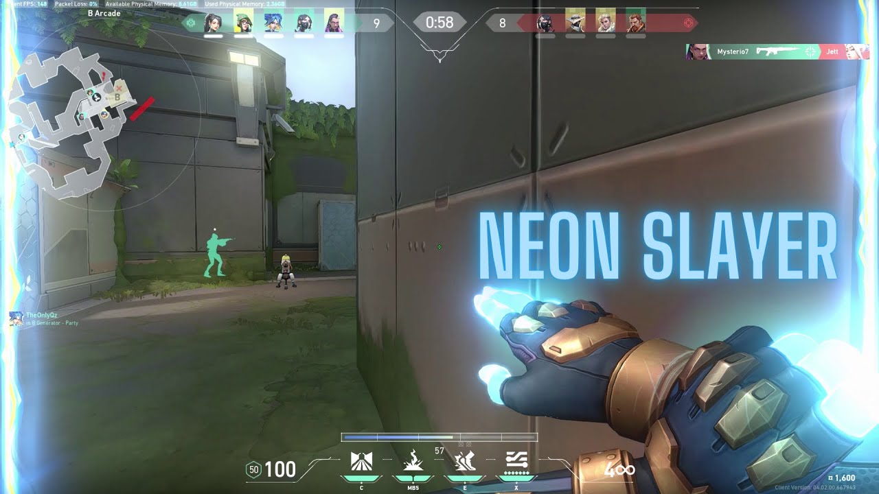 Neon Slayer Lighting Breathing - YouTube