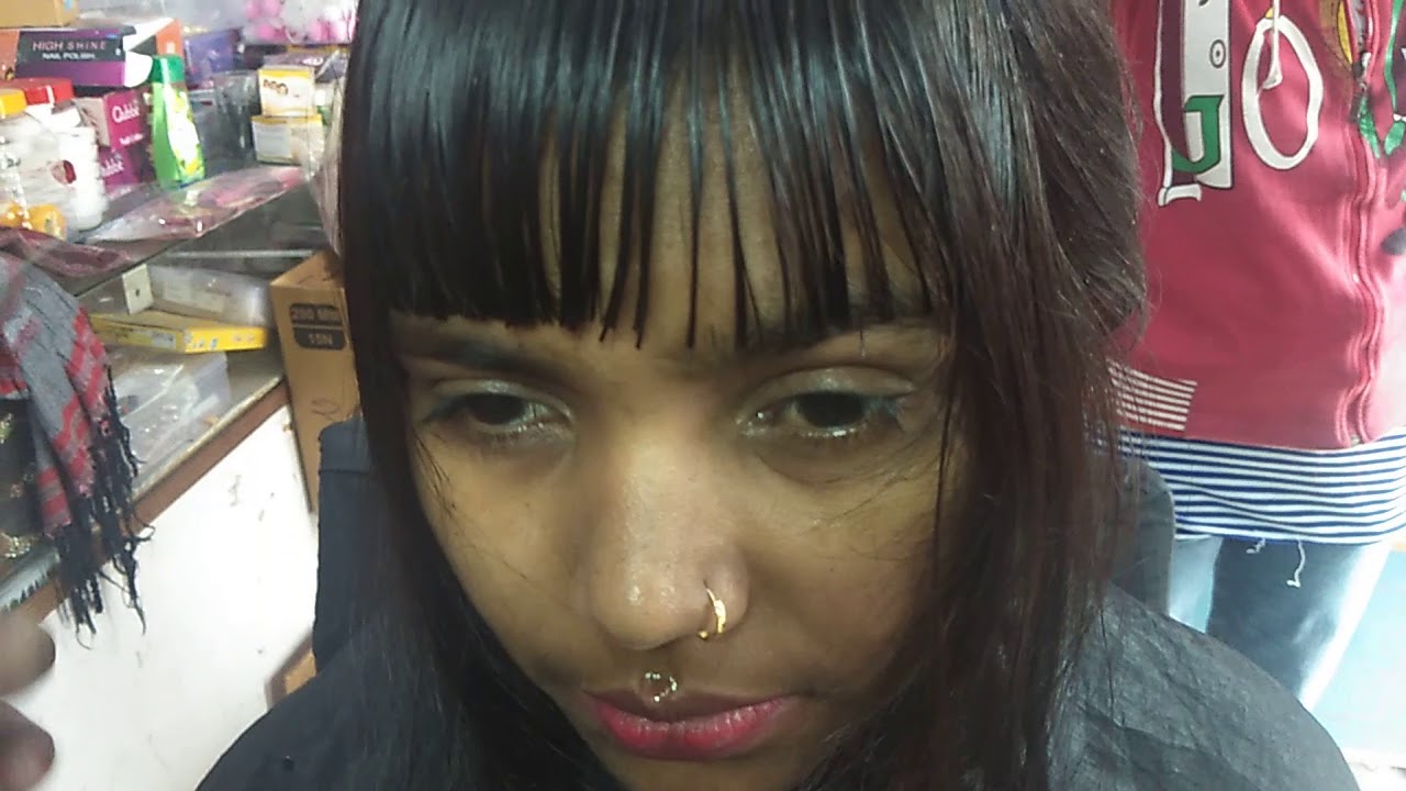 Front baby cut tutorial - YouTube