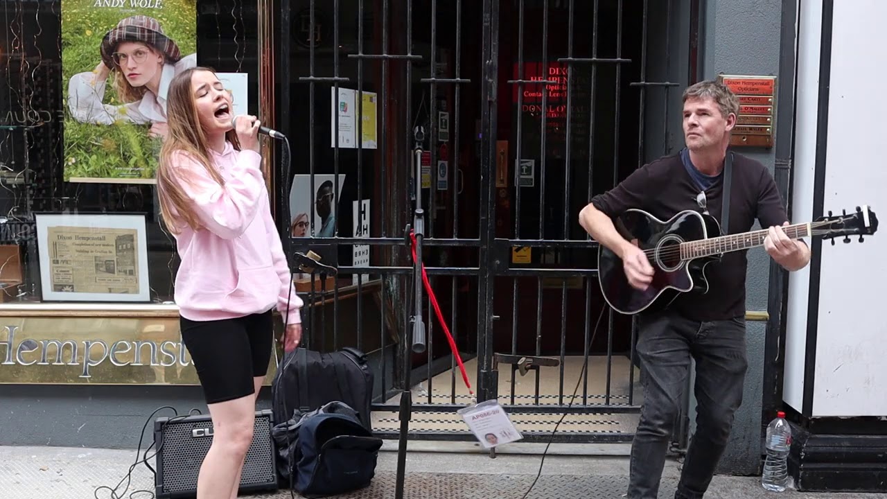 Jessica Doolan is joined by her Dad Hugh for "If I Ain't Got You ...