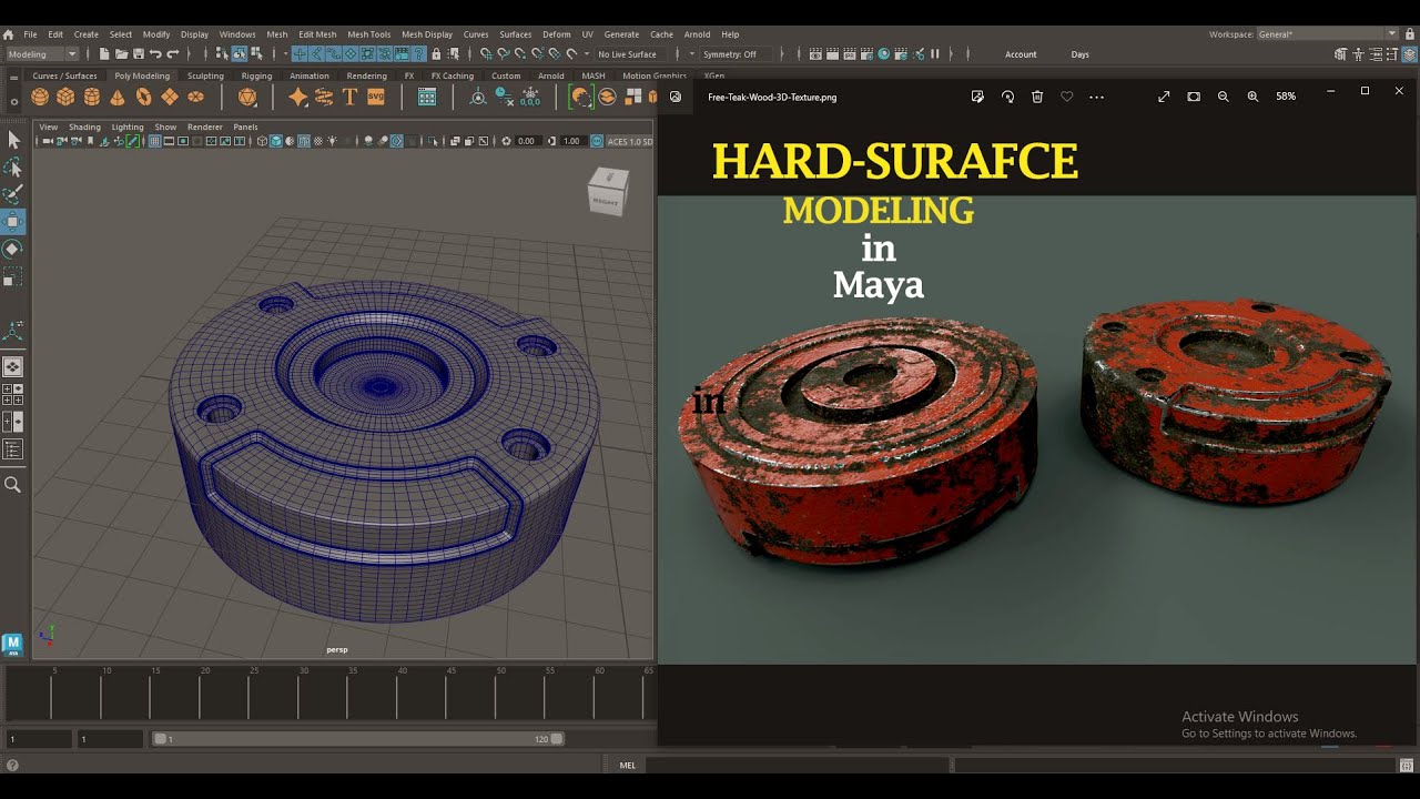Autodesk Maya Hard Surface Modeling Practice 16 Youtube