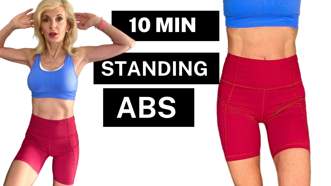 BEGINNERS AB WORKOUT (Fit At 60!) - YouTube